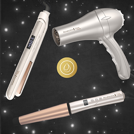 S9511 SHINE THERAPY™ Argan Oil & Keratin Infused 1-Inch Hair ...