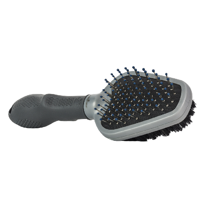FURminator Dual Grooming Brush For Dogs And Cats, 1 Count, 2-in-1 Daily ...