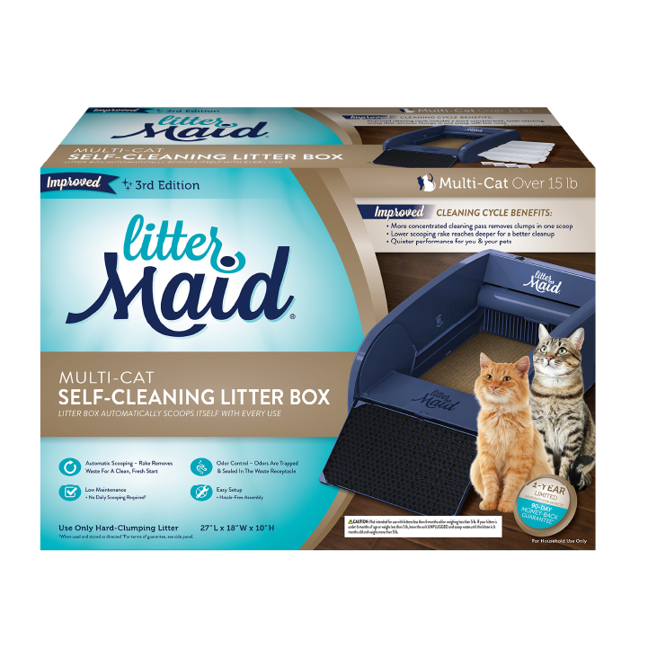 Easy clean kitty litter box online