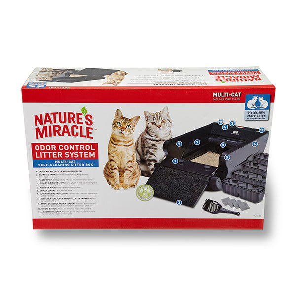 Multi-Cat Self-Cleaning Litter Box - Discontinued | Nature's Miracle