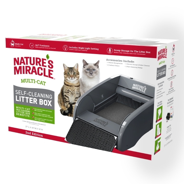 Multi-Cat Self-Cleaning Litter Box | Nature's Miracle