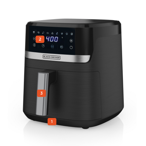 Purify 2 QT Air Fryer | BLACK + DECKER