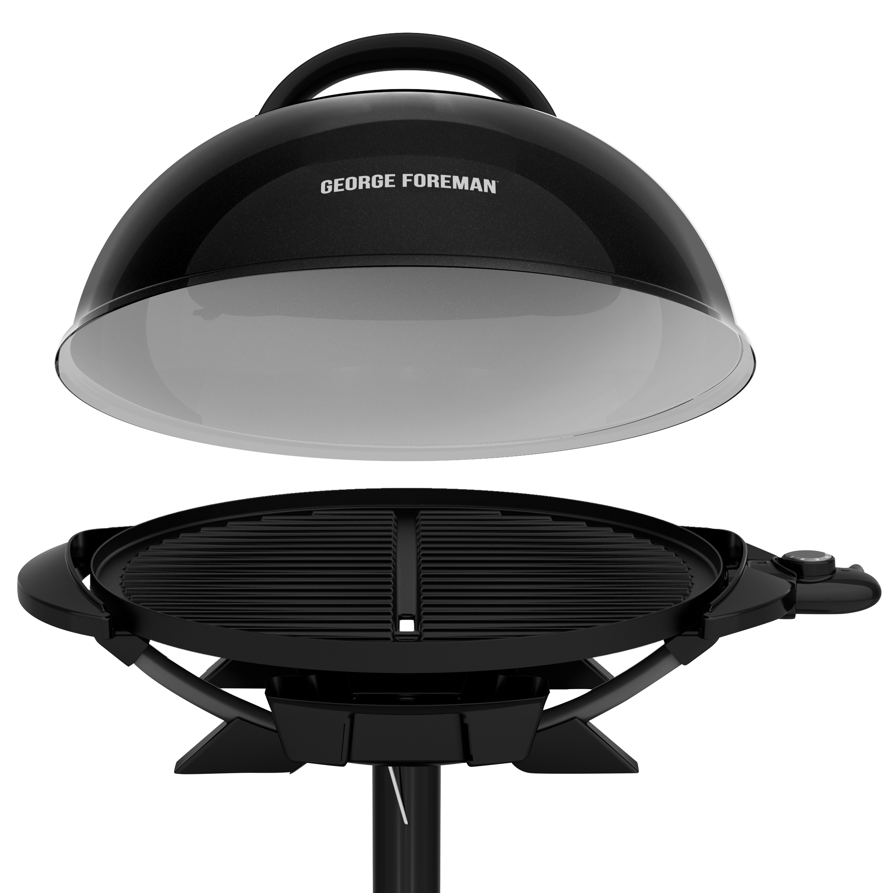 George Foreman® 15-Serving Indoor/Outdoor Electric Grill, Black ...